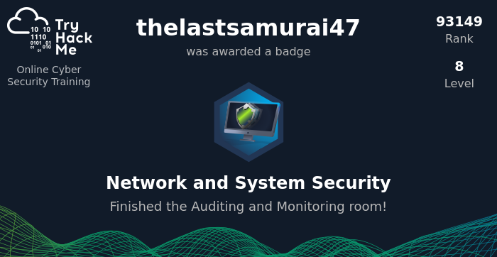 TryHackMe | User Badge