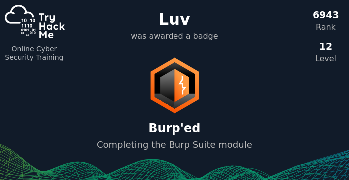 TryHackMe | User Badge