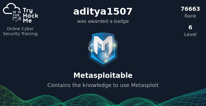 TryHackMe | User Badge