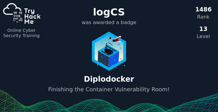 Tryhackme User Badge