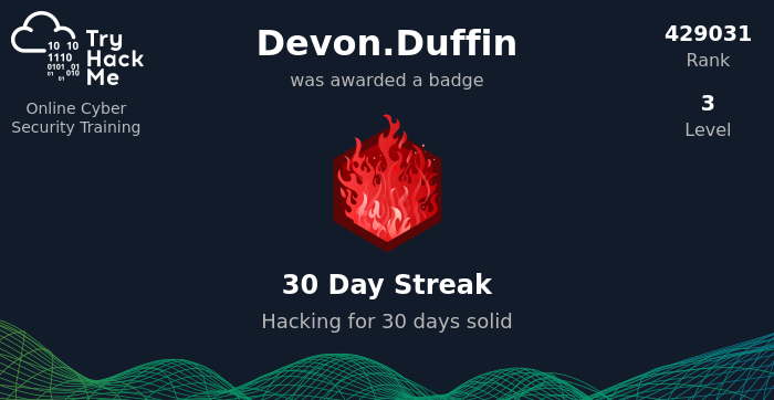 TryHackMe | User Badge